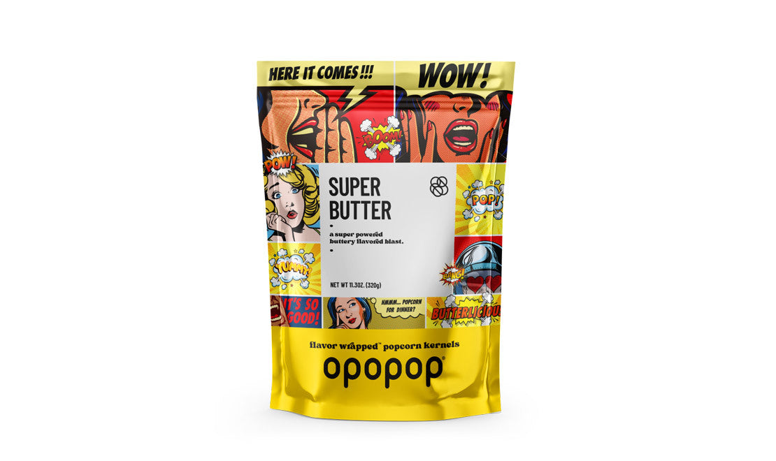 Super Butter Flavor Wrapped Popcorn Kernels